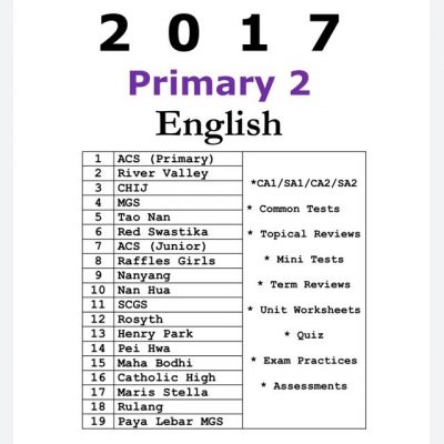 2024 Primary 2 P2 English FULL YEAR Exam Papers (softcopy) + Free 2010 ...